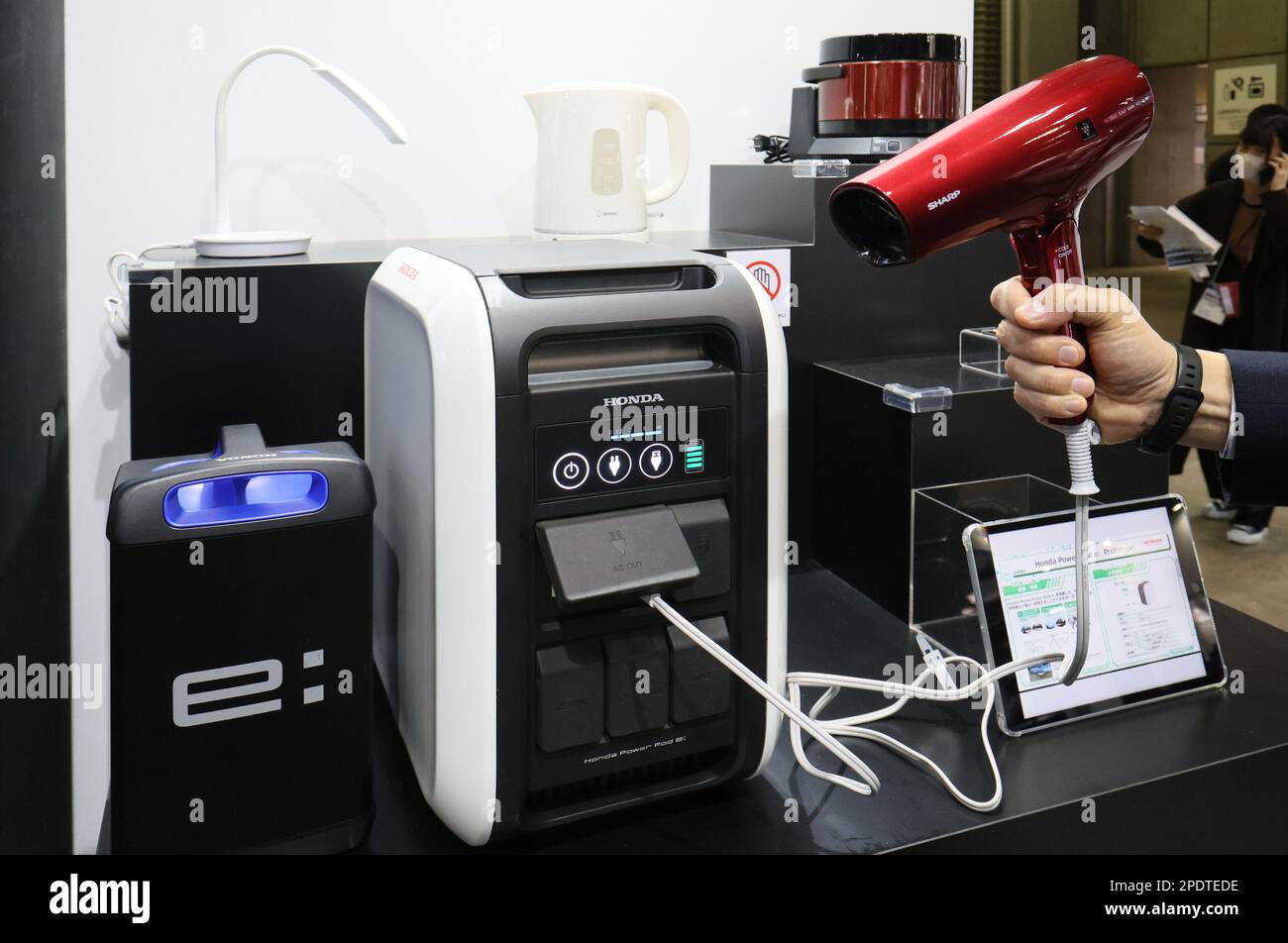 Tokyo, Japan. 15th Mar, 2023. Japanese automaker Honda Motor displays ...