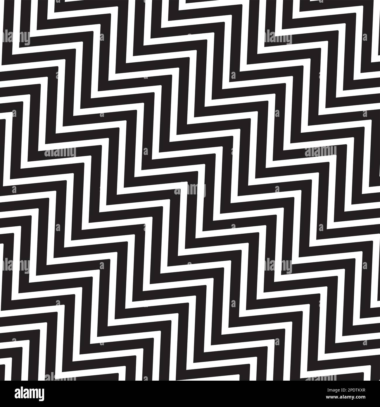 Black and white pattern, vector. Optical illusion seamless pattern ...