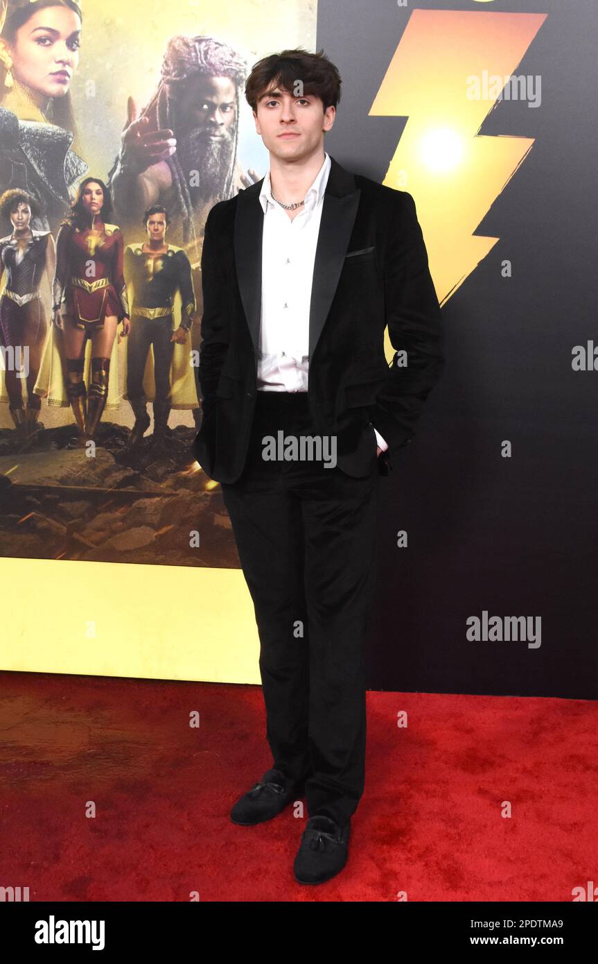 Los Angeles, California, USA 14th March 2023 Actor Nic Suarez attends the Premiere of Warner ...