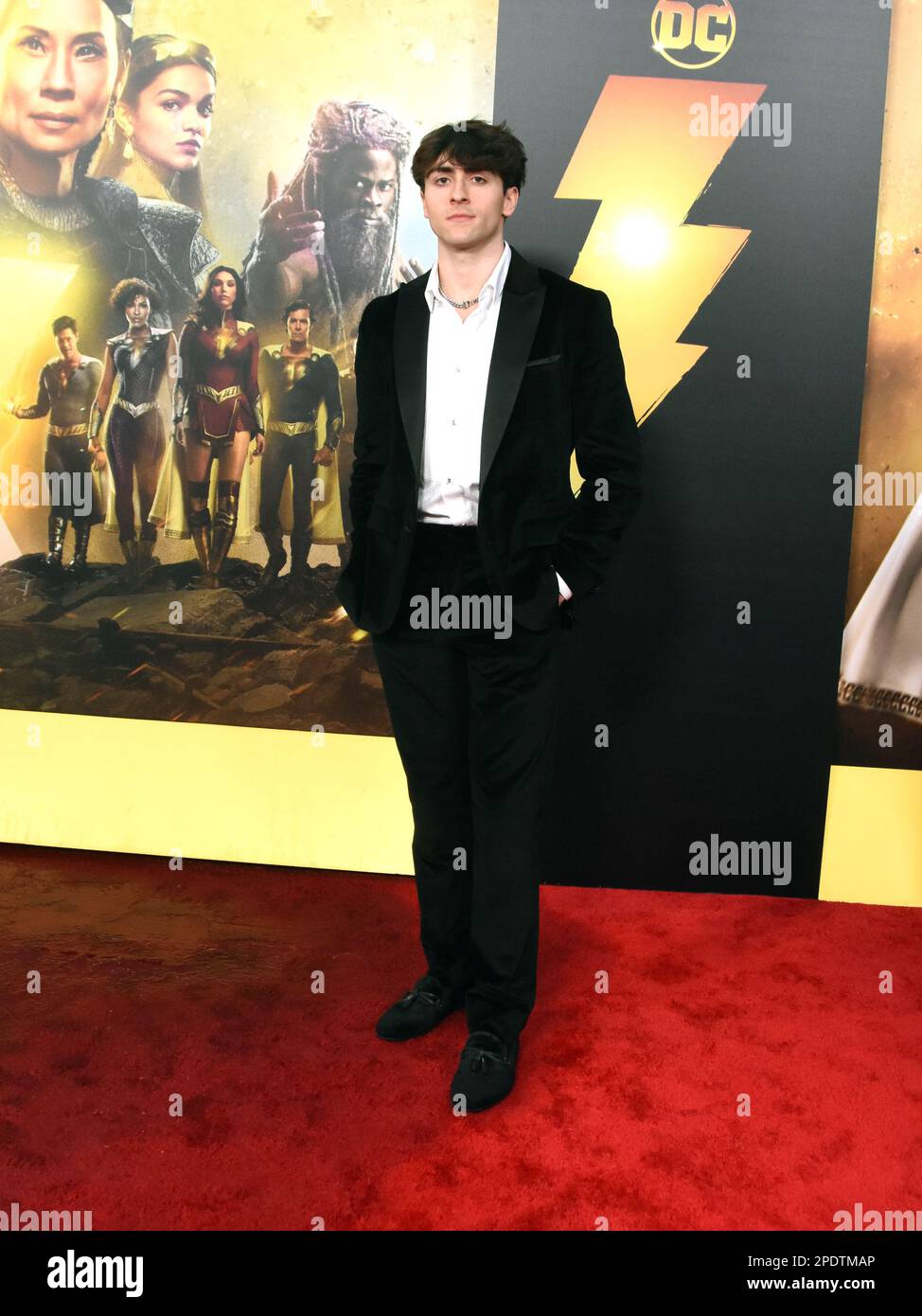 Los Angeles, California, USA 14th March 2023 Actor Nic Suarez attends the Premiere of Warner ...