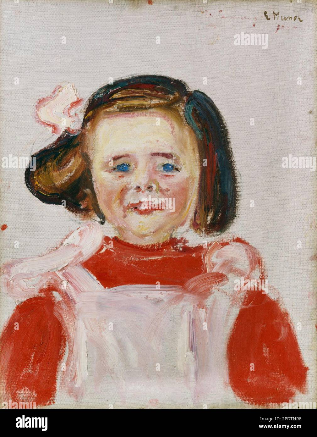 19th century painting girl norwegian hi-res stock photography and ...