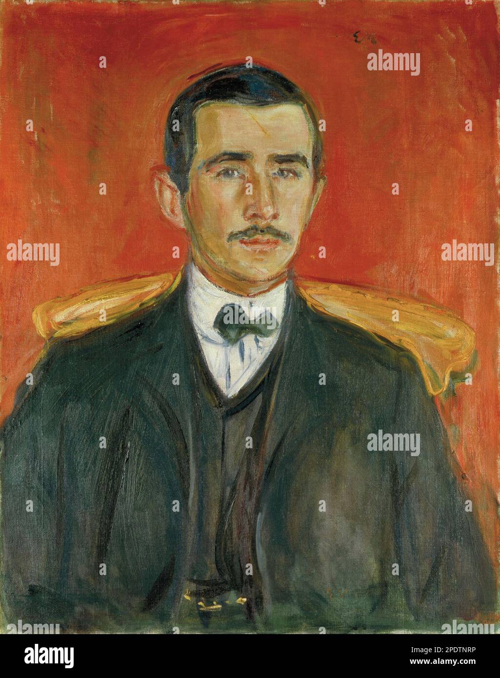 Portrait of Herbert Esche 1905 by Edvard Munch Stock Photo - Alamy