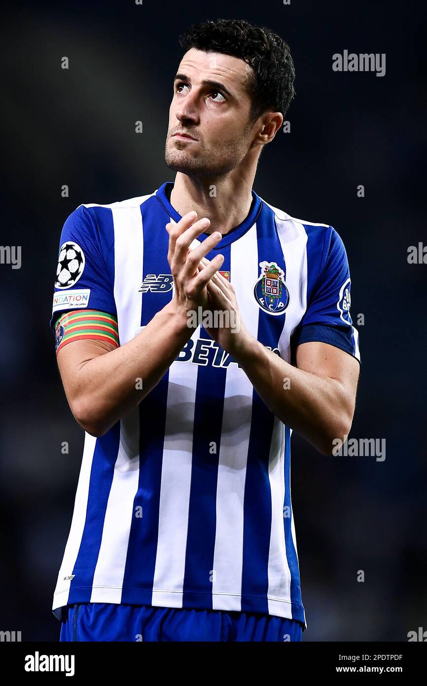 Porto, Portugal. 14 March 2023. Ivan Marcano of FC Porto gestures at ...