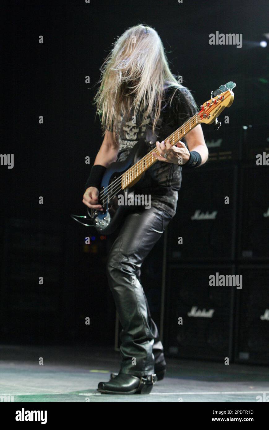James LoMenzo Megadeth performing live in concert at the Hordern ...