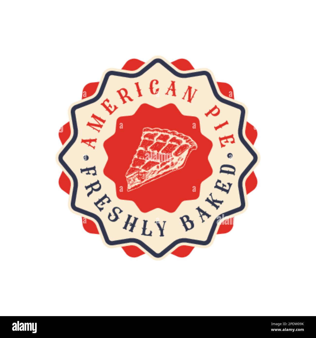 American symbol badge Cut Out Stock Images & Pictures - Alamy