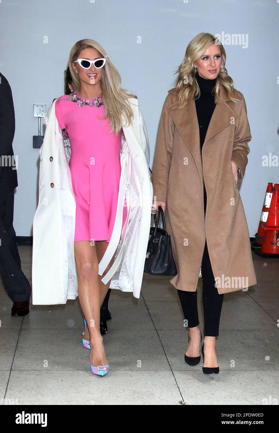 New York, NY, USA. 14th Mar, 2023. Paris Hilton and Nicky Hilton ...