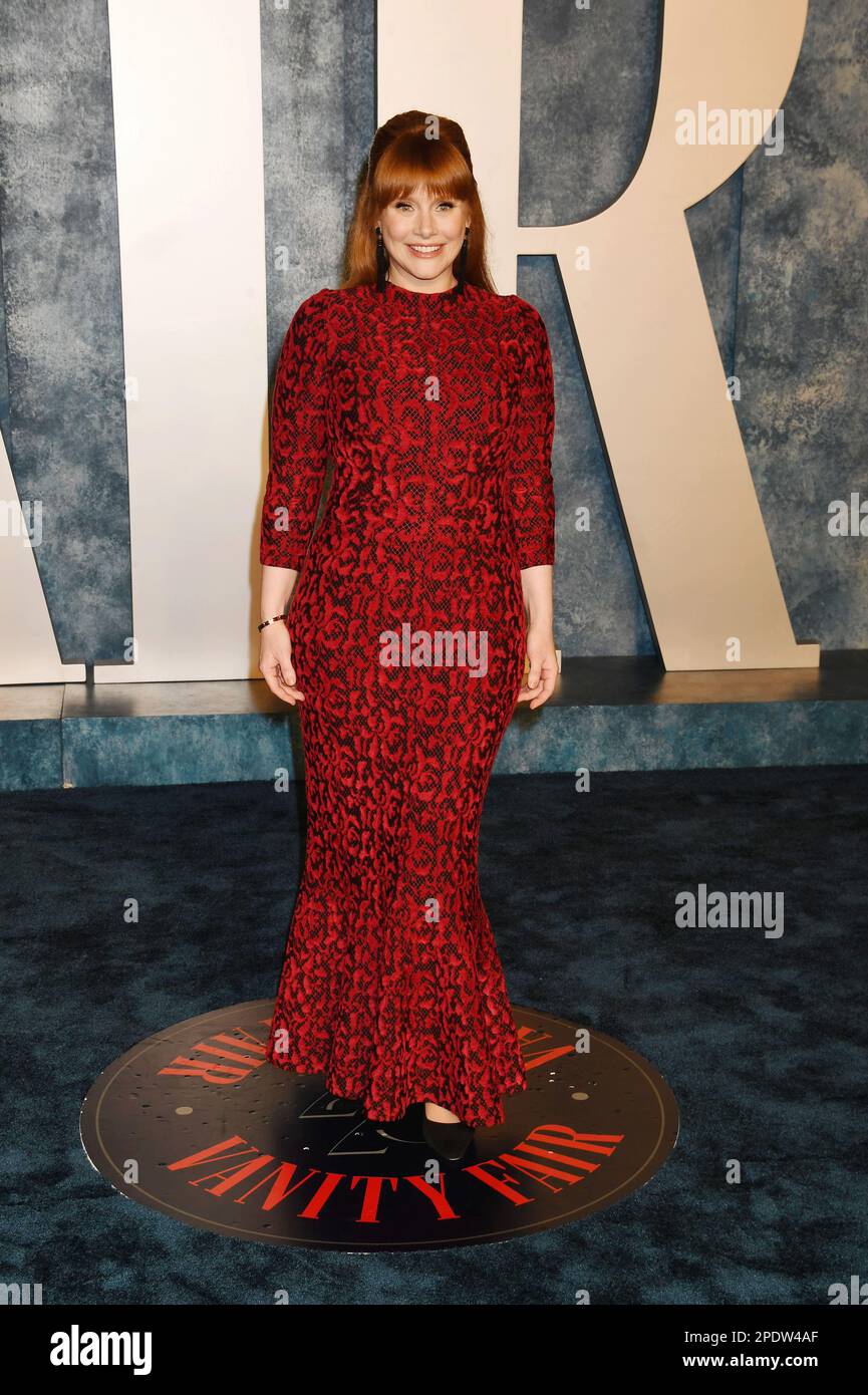 BEVERLY HILLS, CALIFORNIA - MARCH 12: Bryce Dallas Howard attends the ...