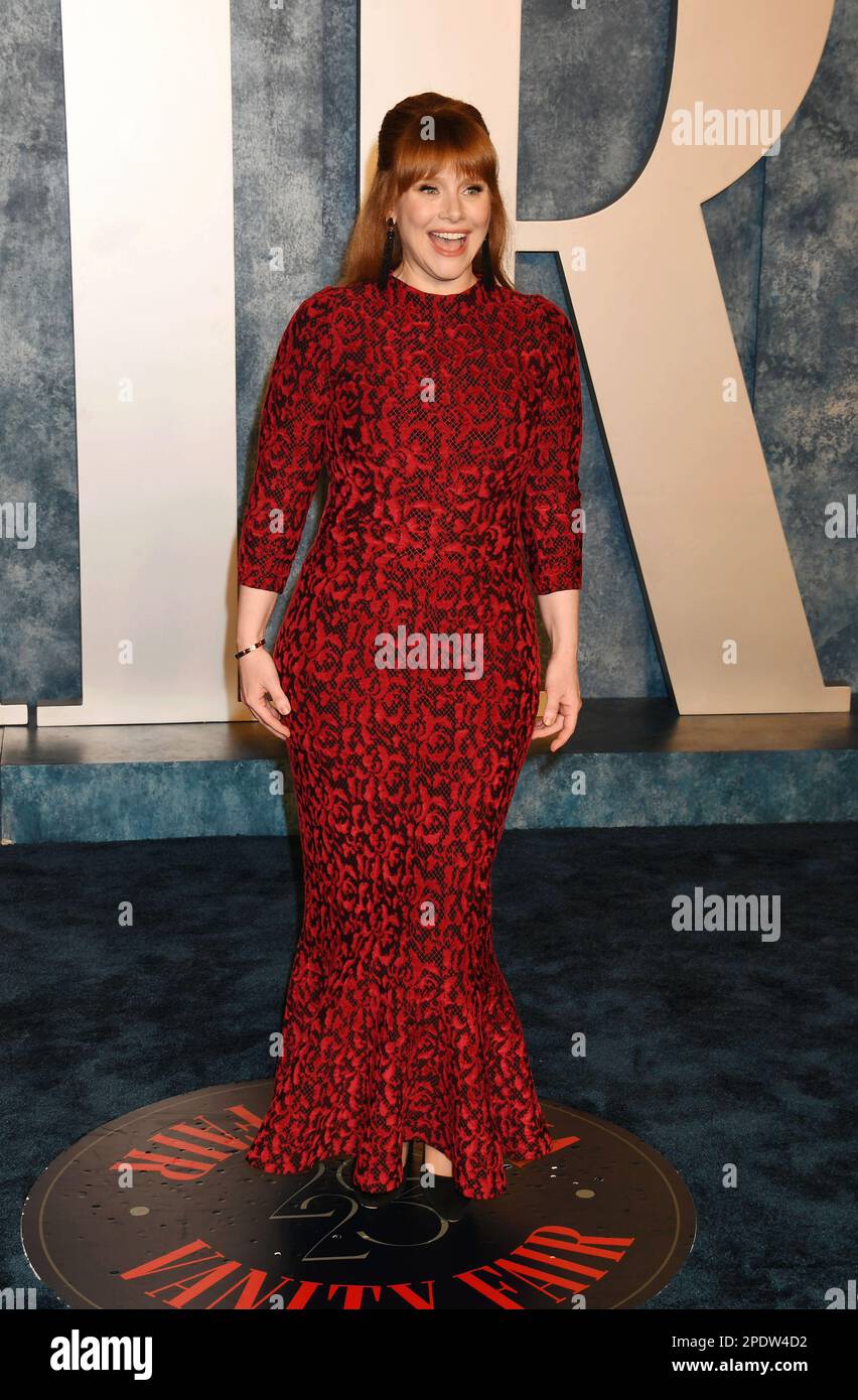 BEVERLY HILLS, CALIFORNIA - MARCH 12: Bryce Dallas Howard attends the ...