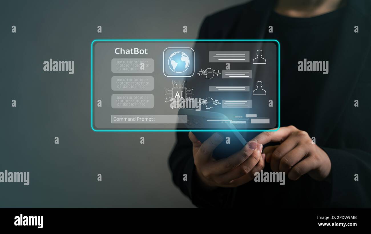 Conversational assistant hi-res stock photography and images - Alamy