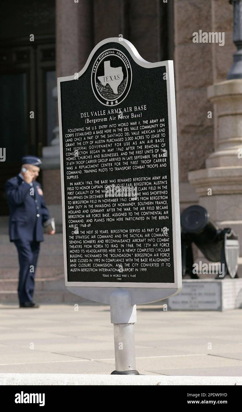 This historic marker, destined to be placed at the site of what was ...
