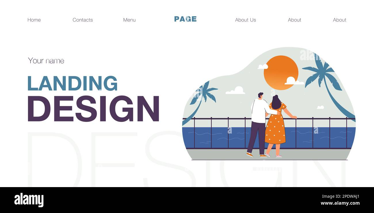 People watching sunset Cut Out Stock Images & Pictures - Alamy