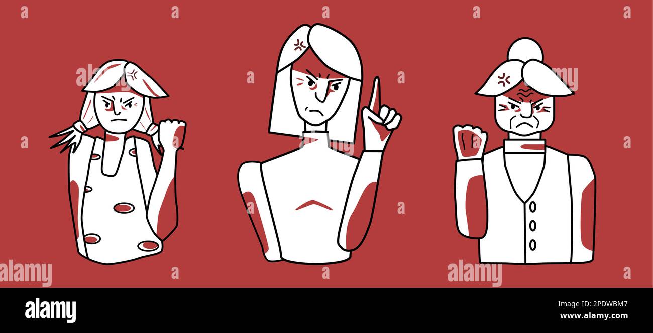 Woman line drawing Stock Vector Images - Alamy