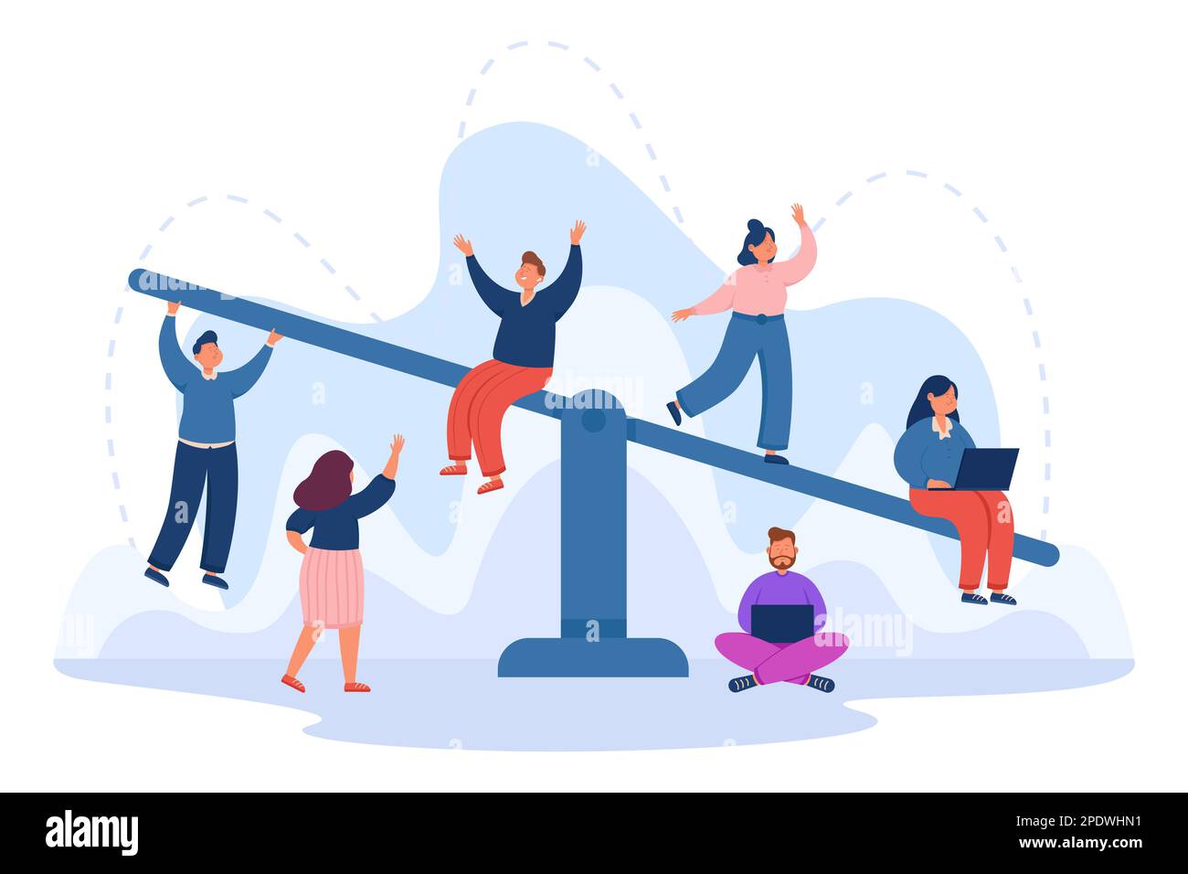 Analysis of advantages from employees with unbalanced scales Stock ...