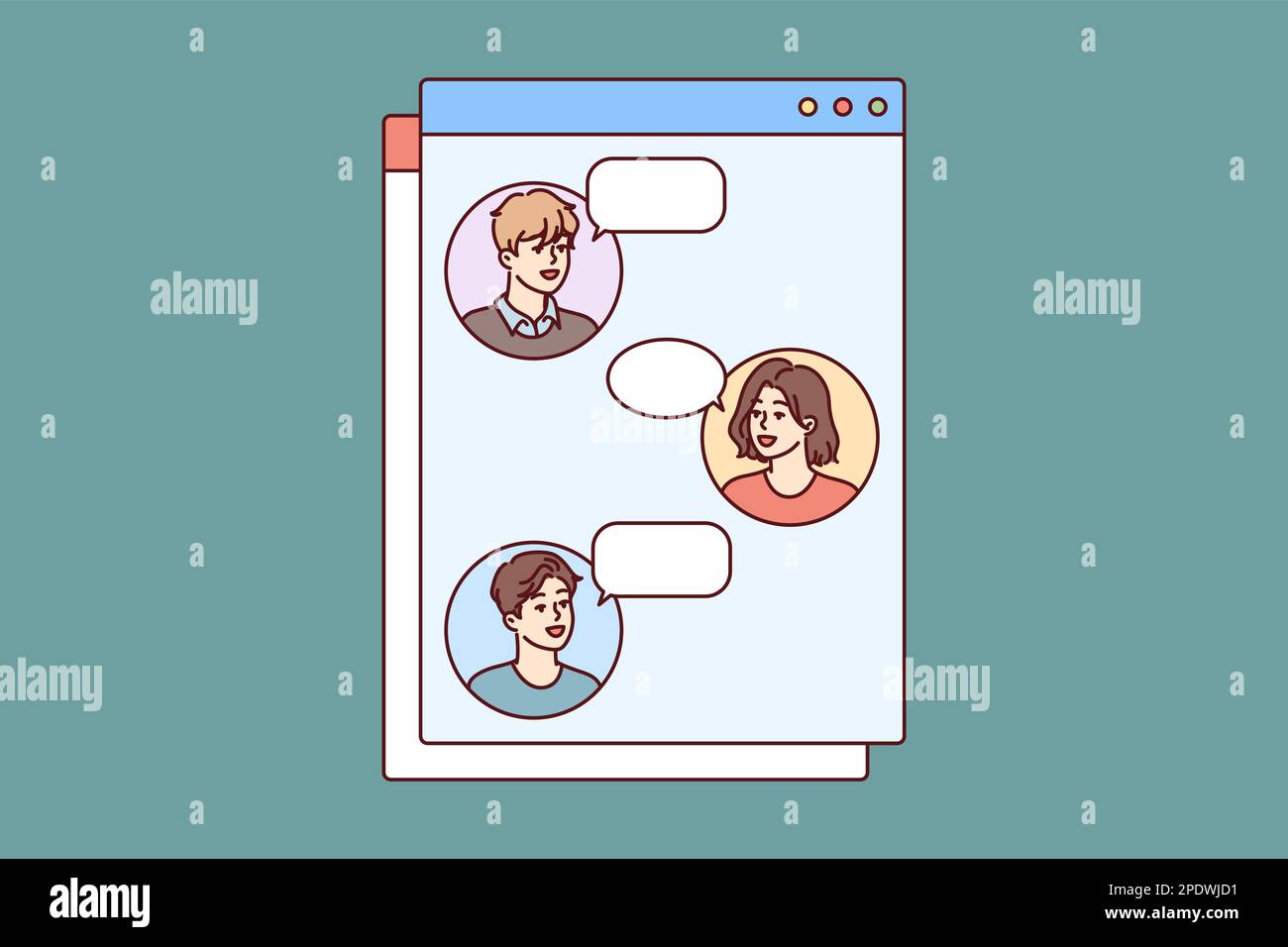 Men working in mobile Stock Vector Images - Alamy