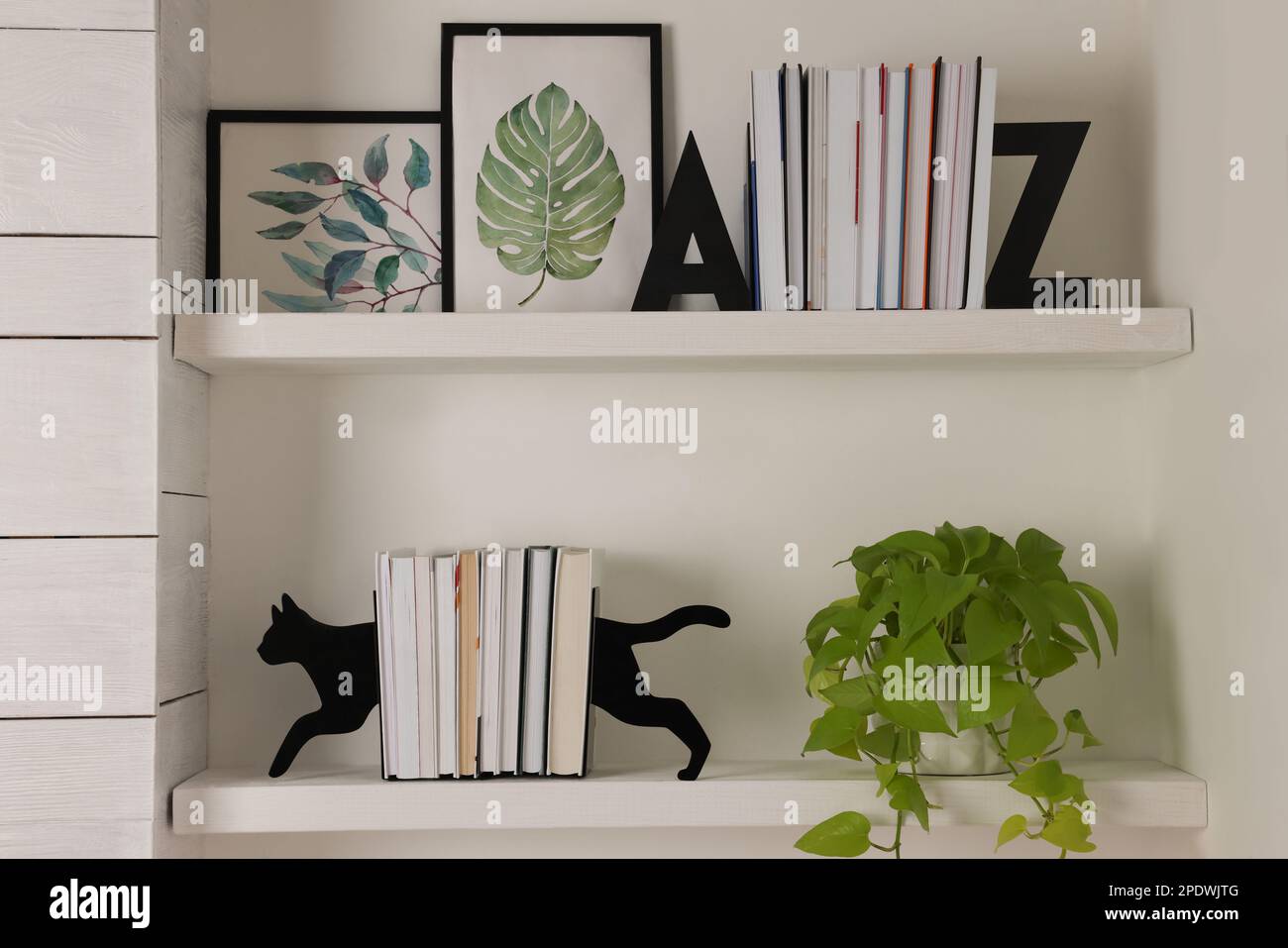 Design for a bookcase on a stand hi-res stock photography and images ...