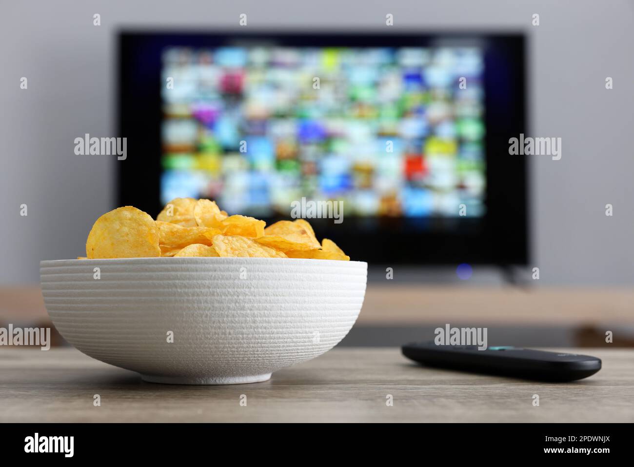Chips tv hi-res stock photography and images - Alamy