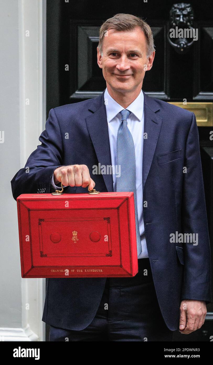 London, UK. 15th Mar, 2023. Jeremy Hunt, MP, Chancellor of the ...
