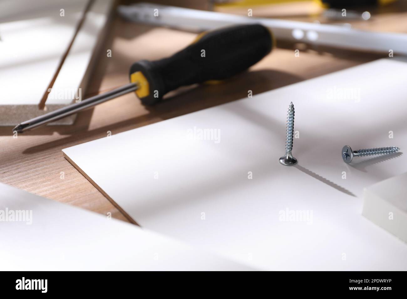 Furniture assembly installation fittings hi-res stock photography and ...