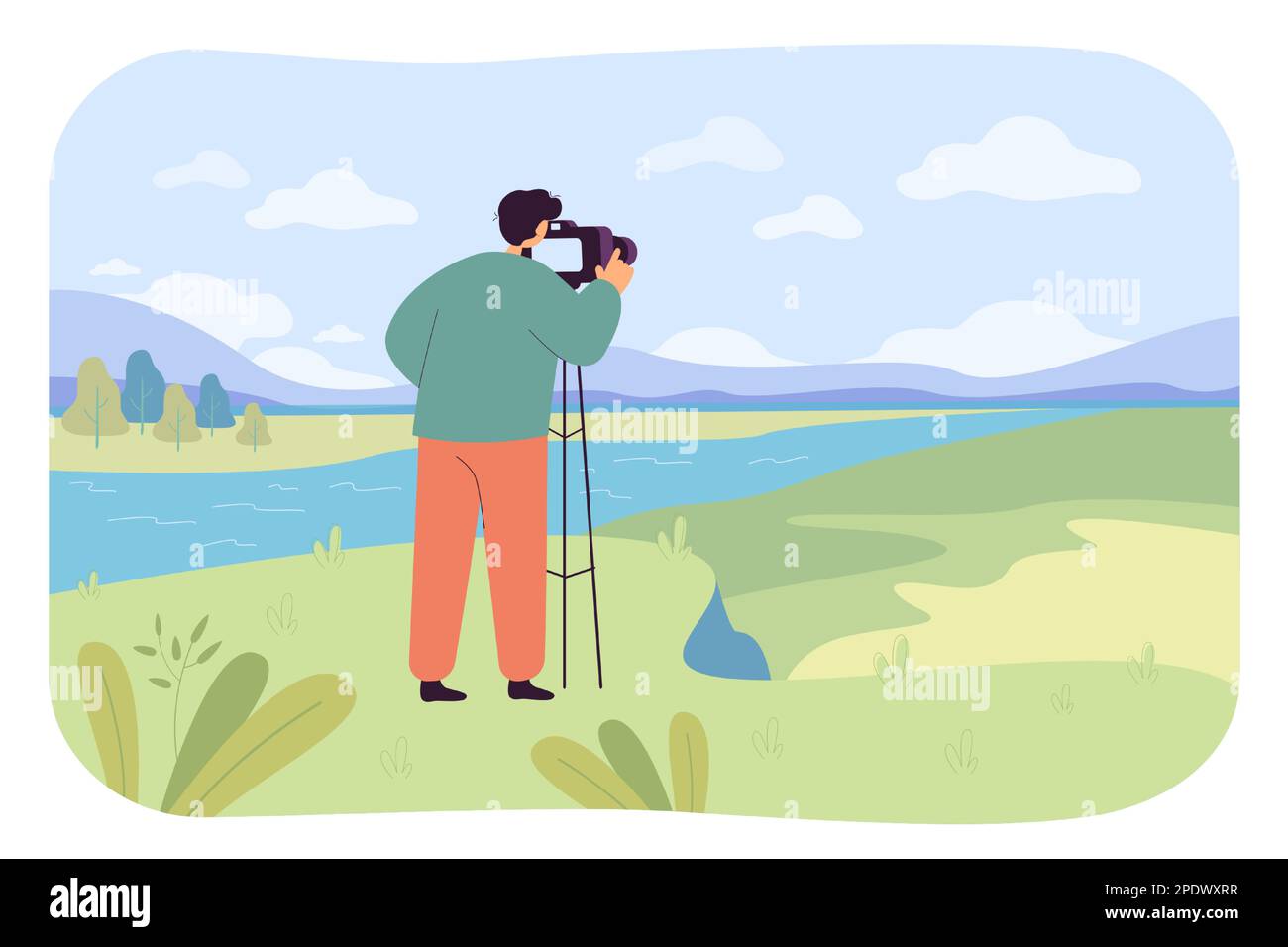 Photo of landscape Cut Out Stock Images & Pictures - Alamy