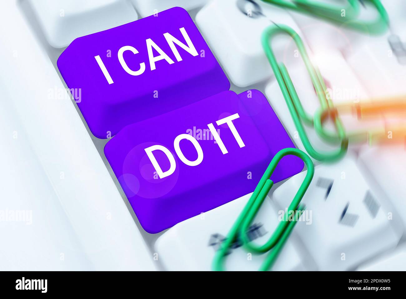 Sign displaying I Can Do It. Business idea ager willingness to accept ...
