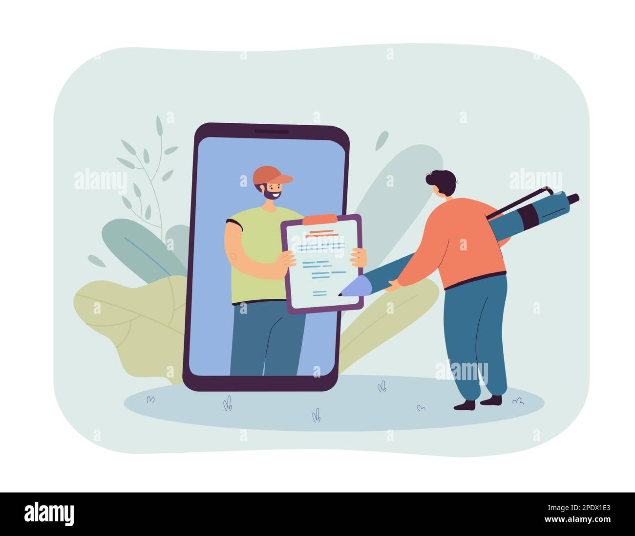 Shop receipt customer Cut Out Stock Images & Pictures - Alamy