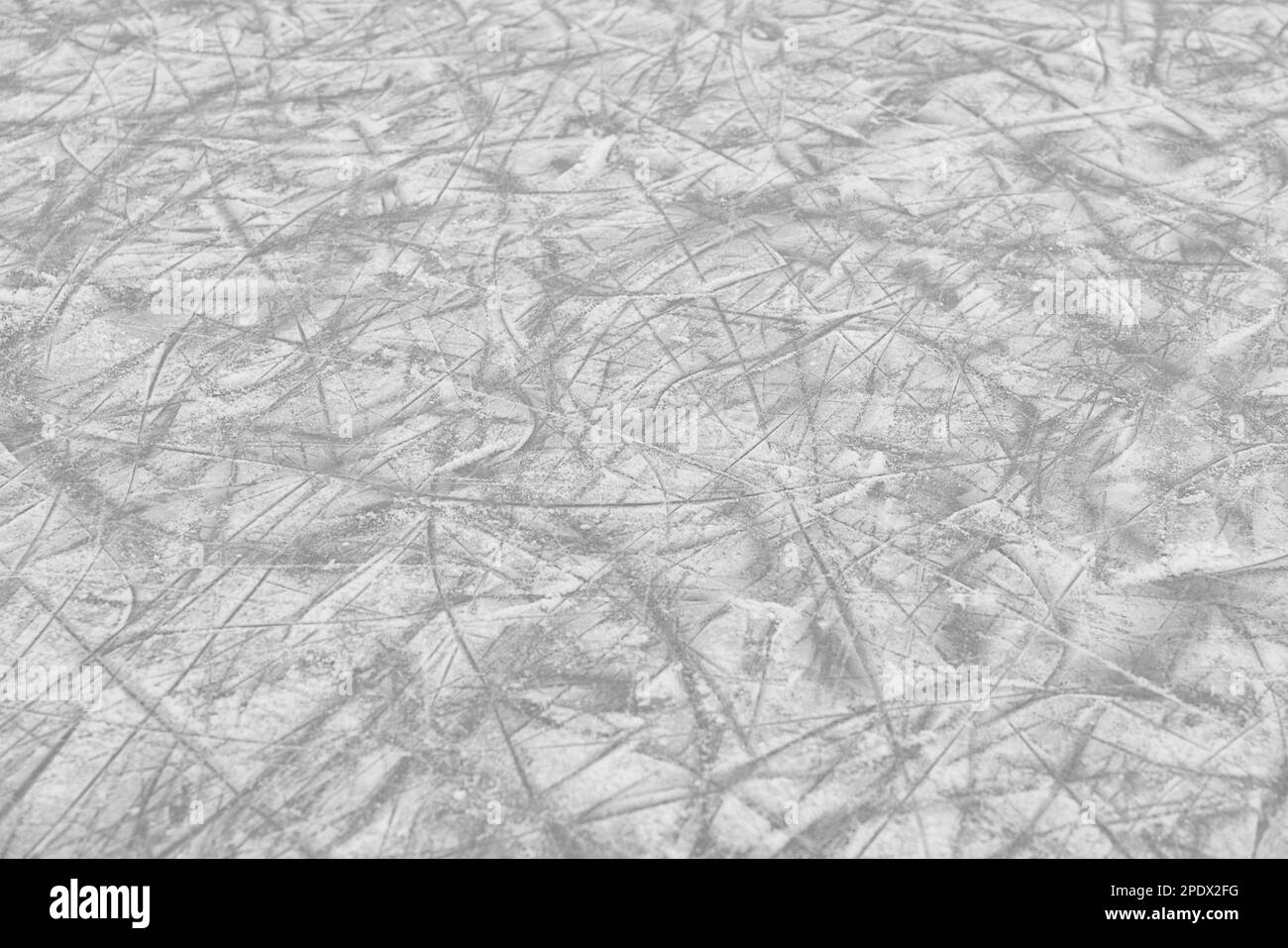 Frozen ice skating surface as background. Winter season Stock Photo - Alamy