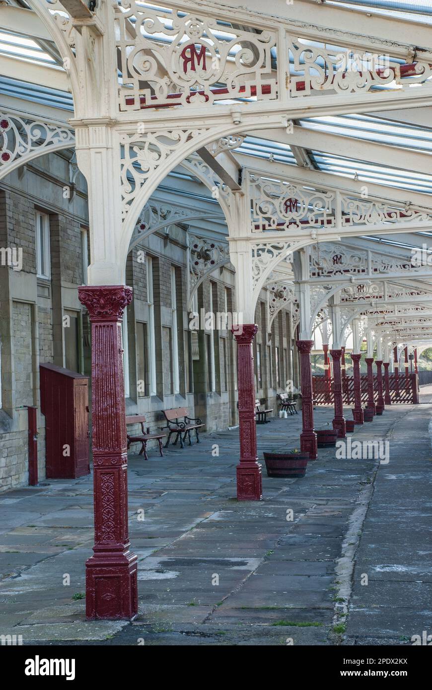 Hellifield is a railway station on the bentham line hi-res stock ...