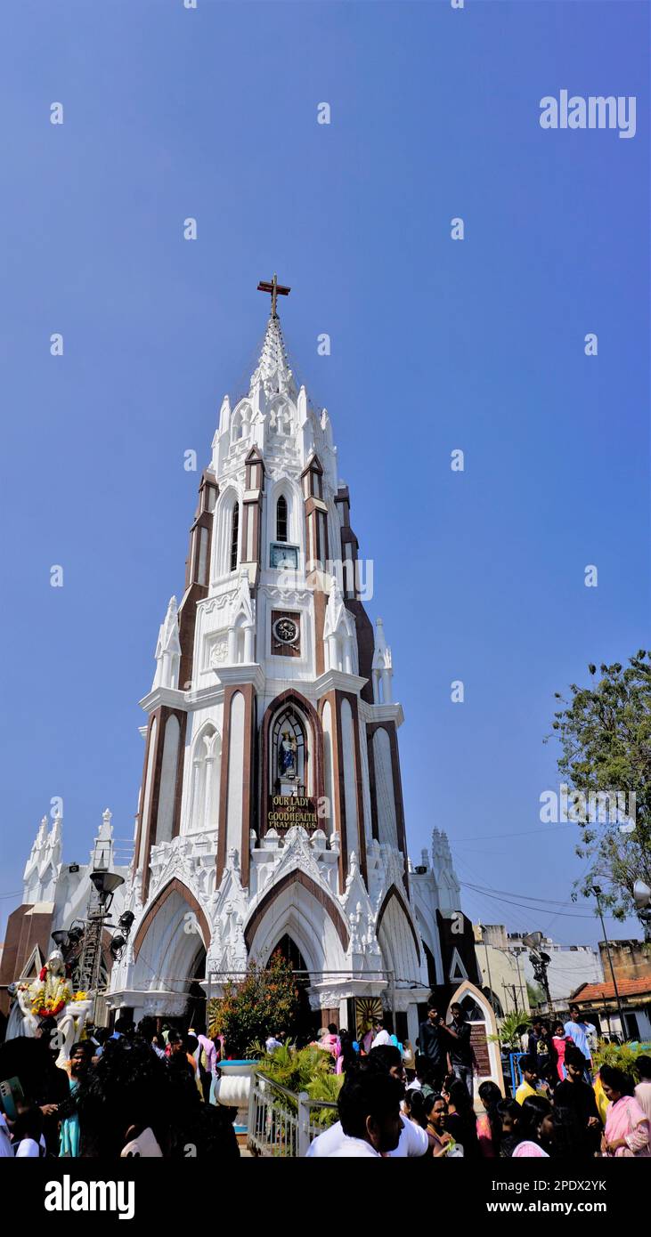 Bangalore,Karnataka,India-January 01 2023: Catholic Christians in saint ...