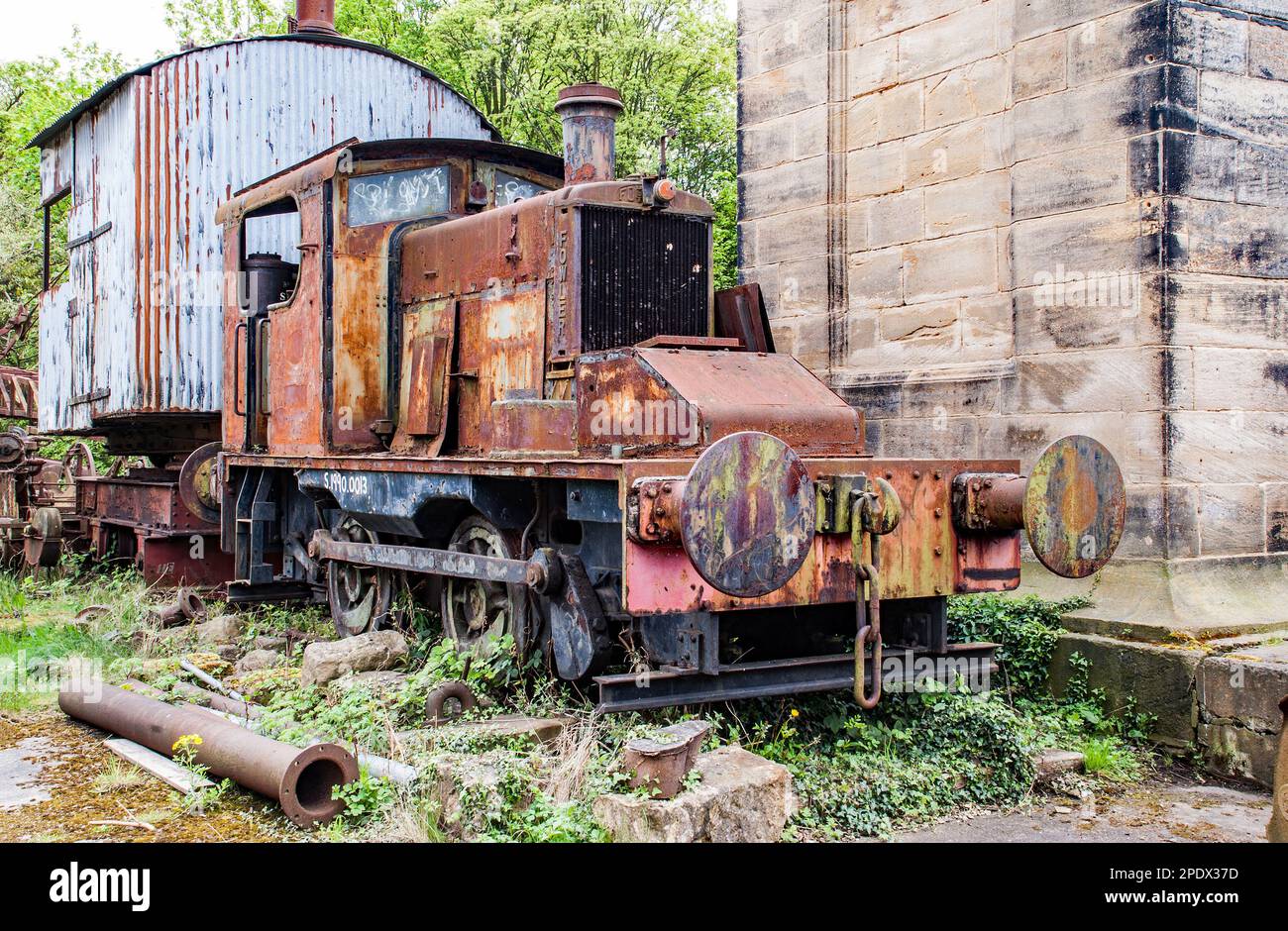 Preserved British steam engines at the Leeds Industrial Museum Stock ...