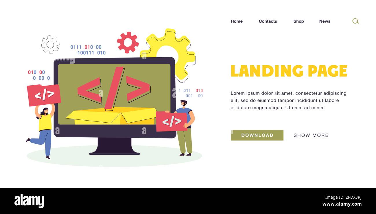 Software open source Stock Vector Images - Alamy