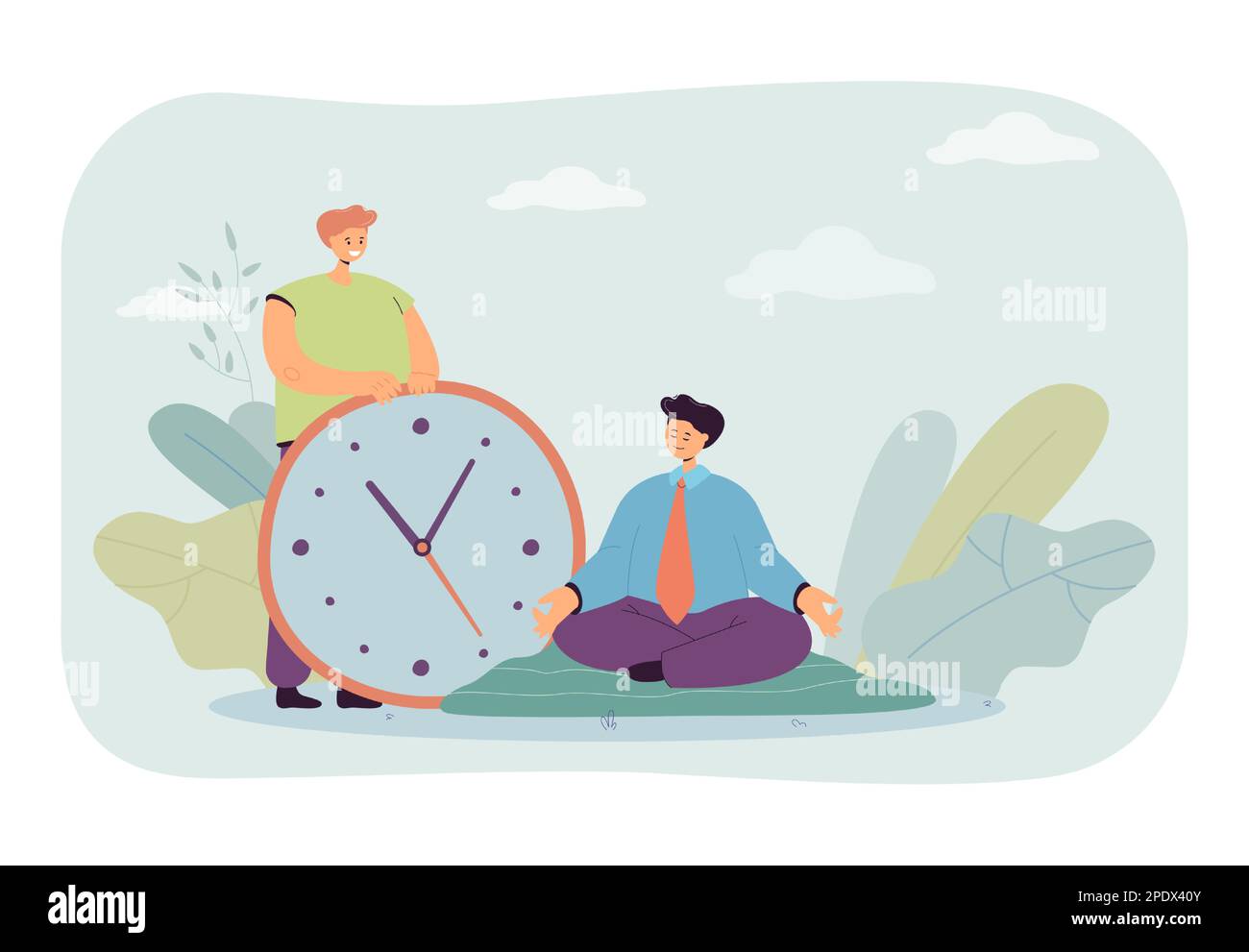 Calm break Cut Out Stock Images & Pictures - Alamy