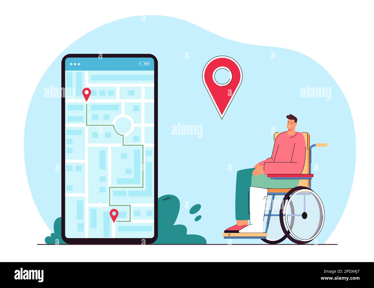 Man phone on road Cut Out Stock Images & Pictures - Alamy