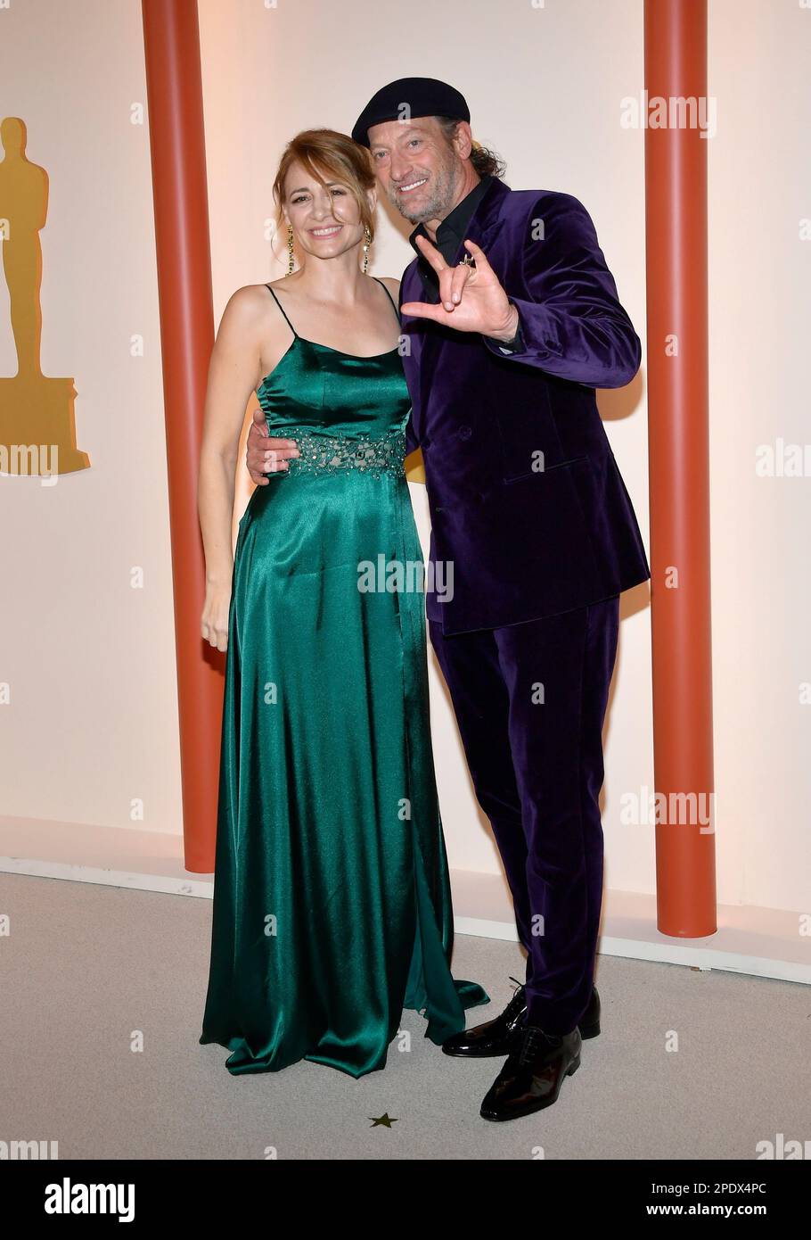 Los Angeles, Ca. 12th Mar, 2023. Deanne Bray and Troy Kotsur at the ...