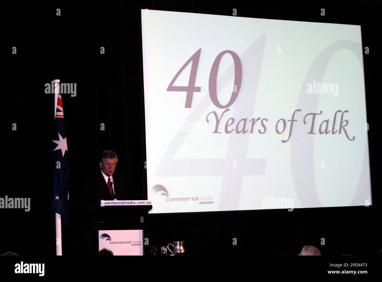 Tim Webster at the luncheon held to celebrate the 40th anniversary of ...