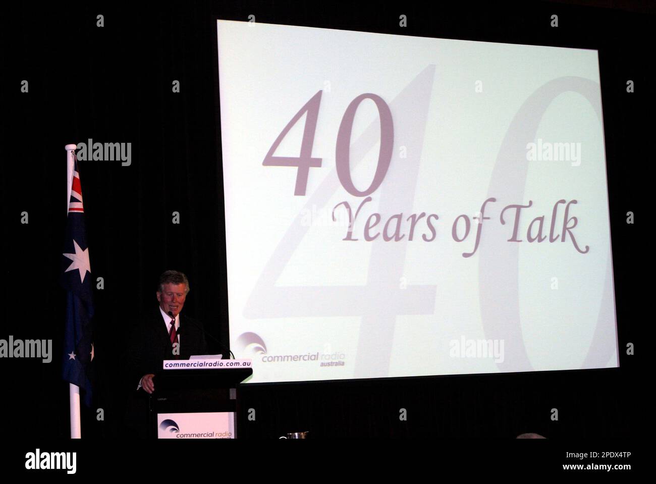 Tim Webster at the luncheon held to celebrate the 40th anniversary of ...