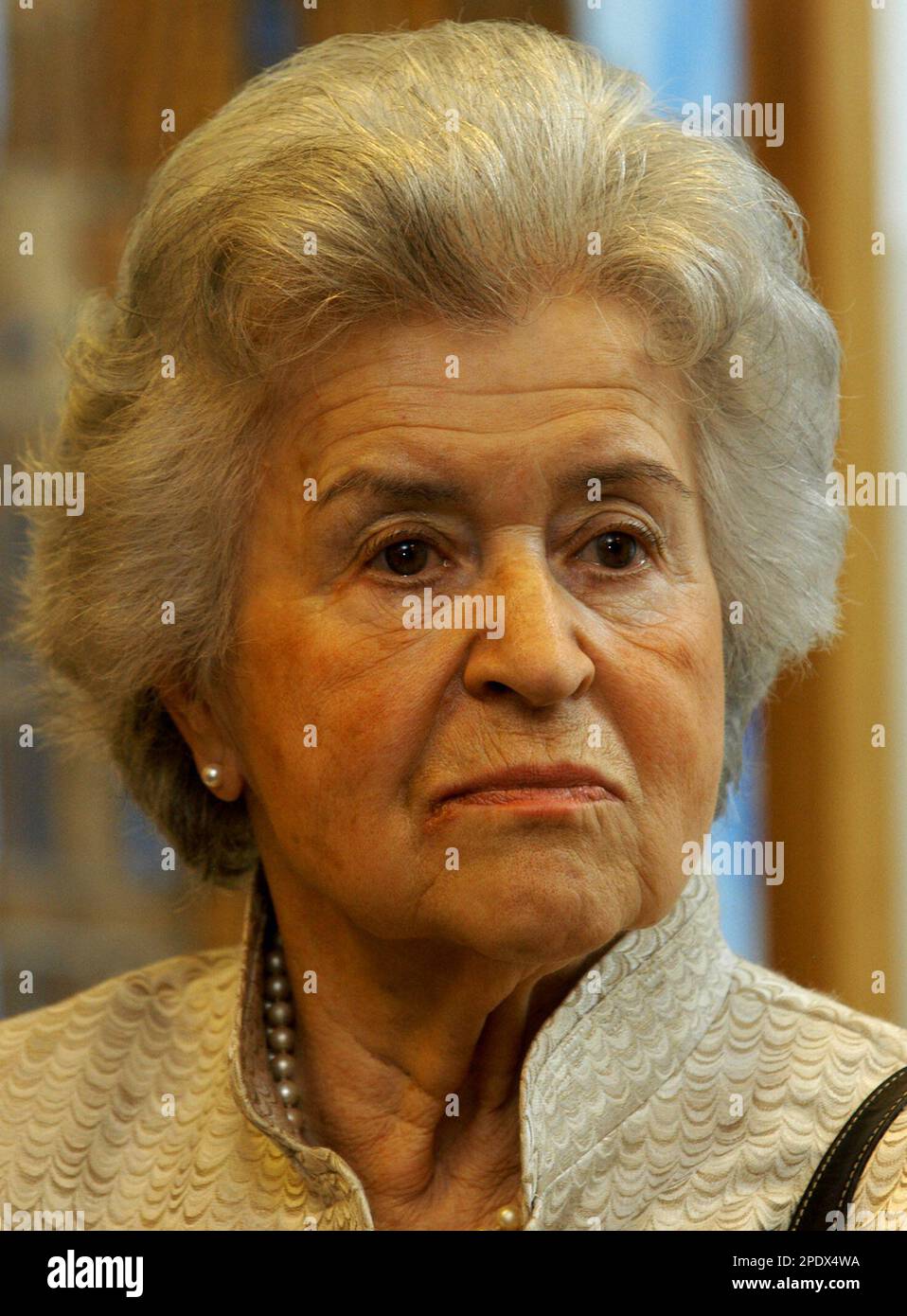 Irina Antonova, director of the Pushkin Museum in Moscow, Russia, is ...