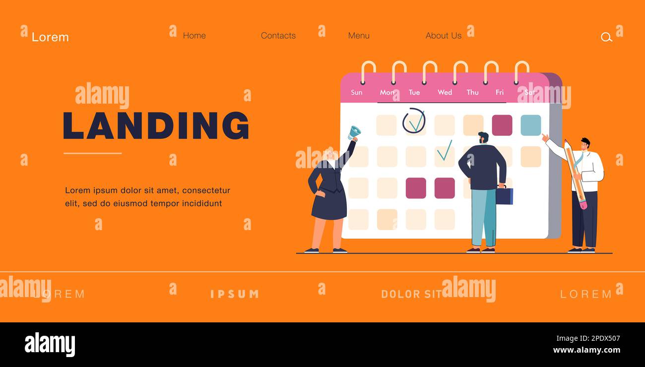 Construction schedule Stock Vector Images - Alamy