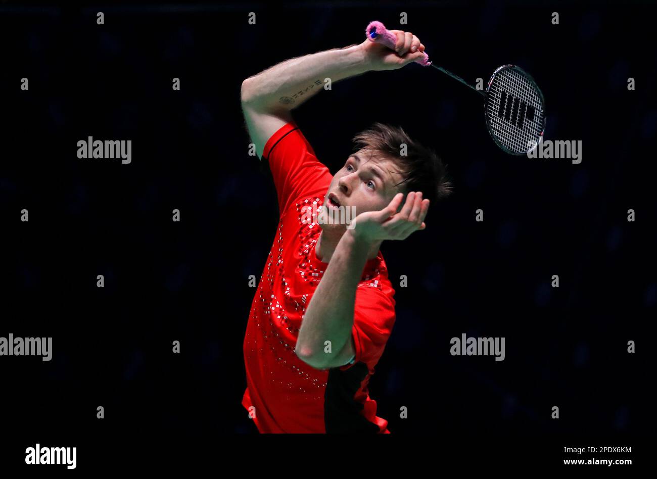 Scotland’s Alexander Dunn in action during his match with team mate ...