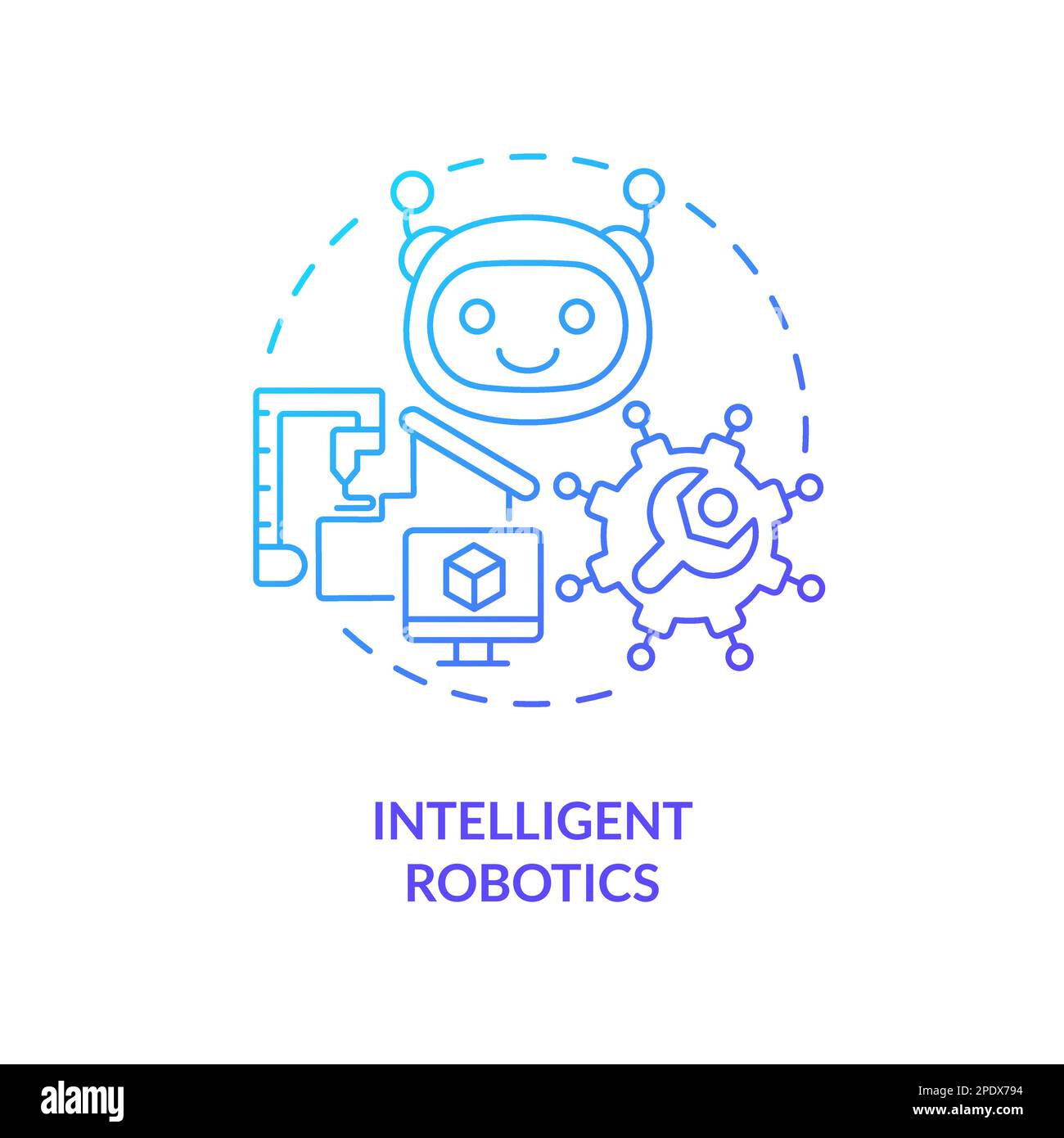Robotics image Stock Vector Images - Alamy
