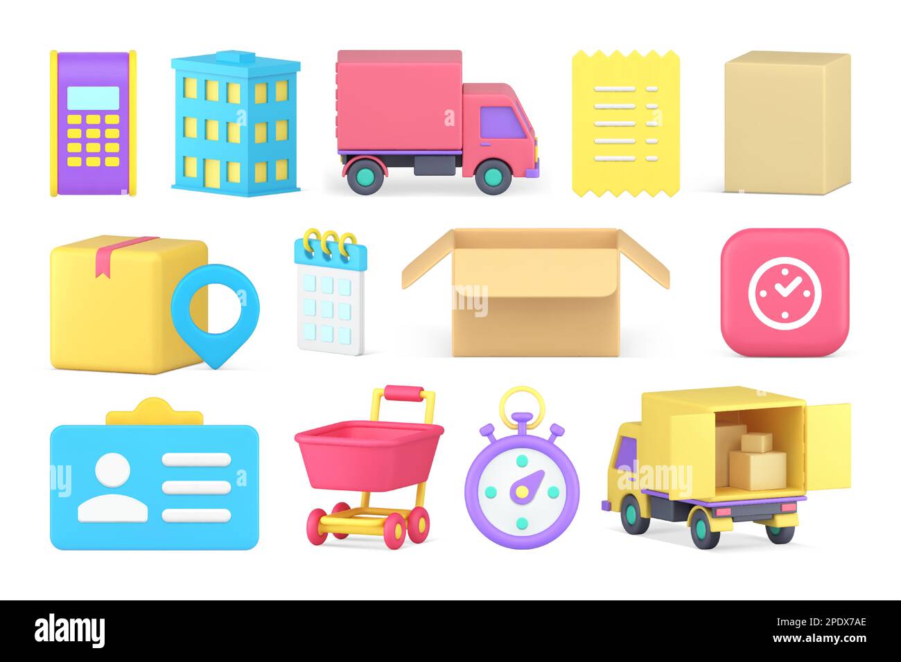 Courier delivery goods purchase express shipping cargo transportation ...