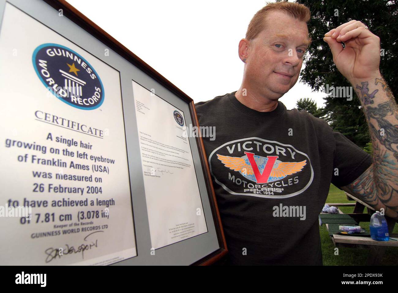 Worlds Longest Eyebrows