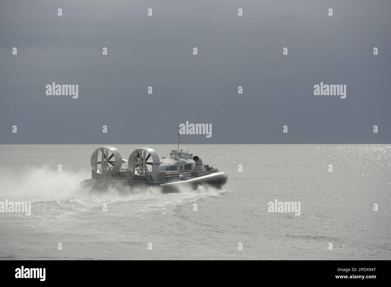 Stagecoach testing a proposed hovercraft crossing from Kirkcaldy to ...