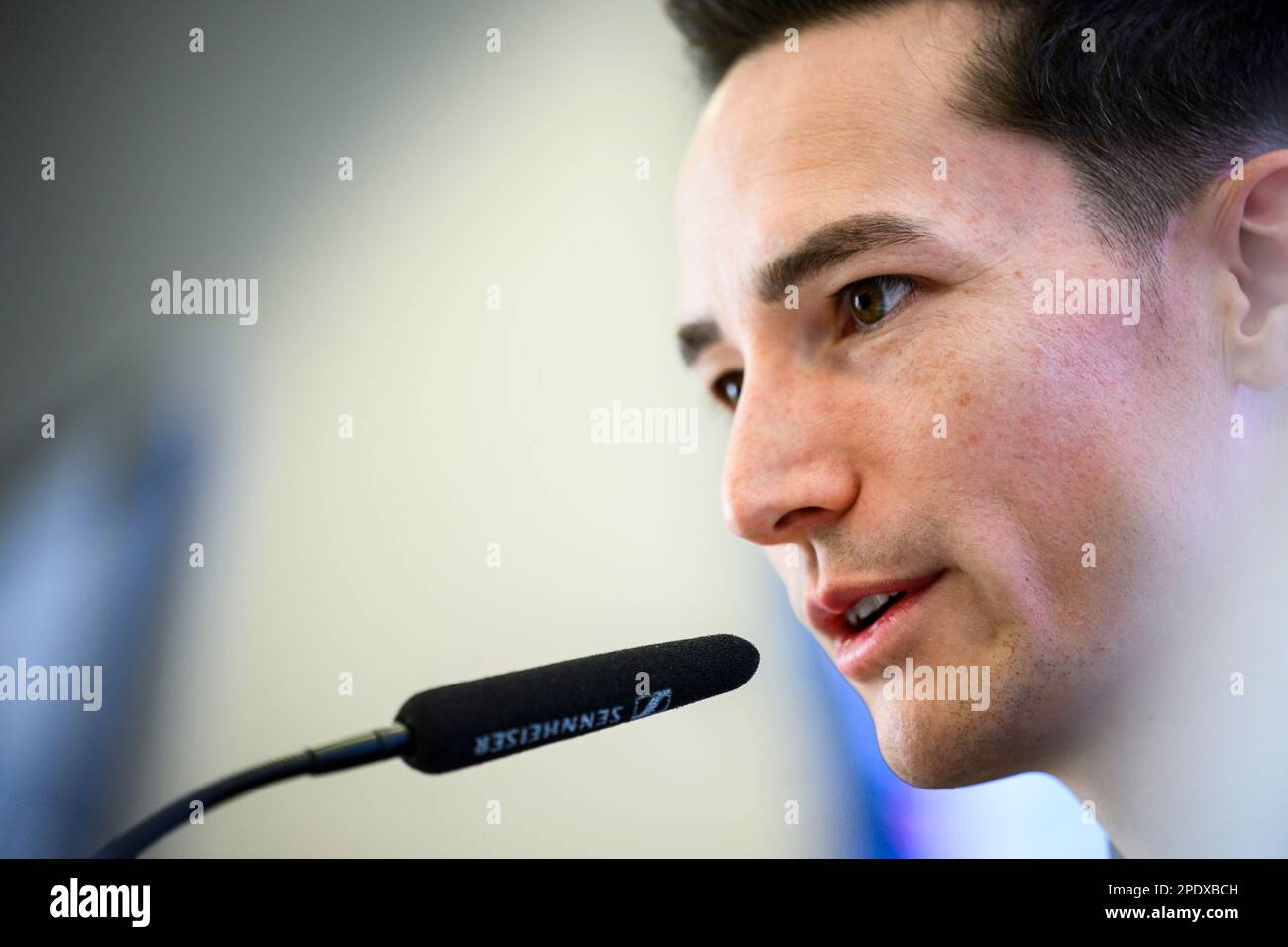 Fellbach, Germany. 15th Mar, 2023. Artistic gymnast Marcel Nguyen ...