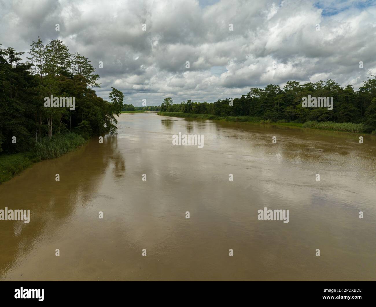 The Kinabatangan River is a river in Sandakan division, in northeastern ...