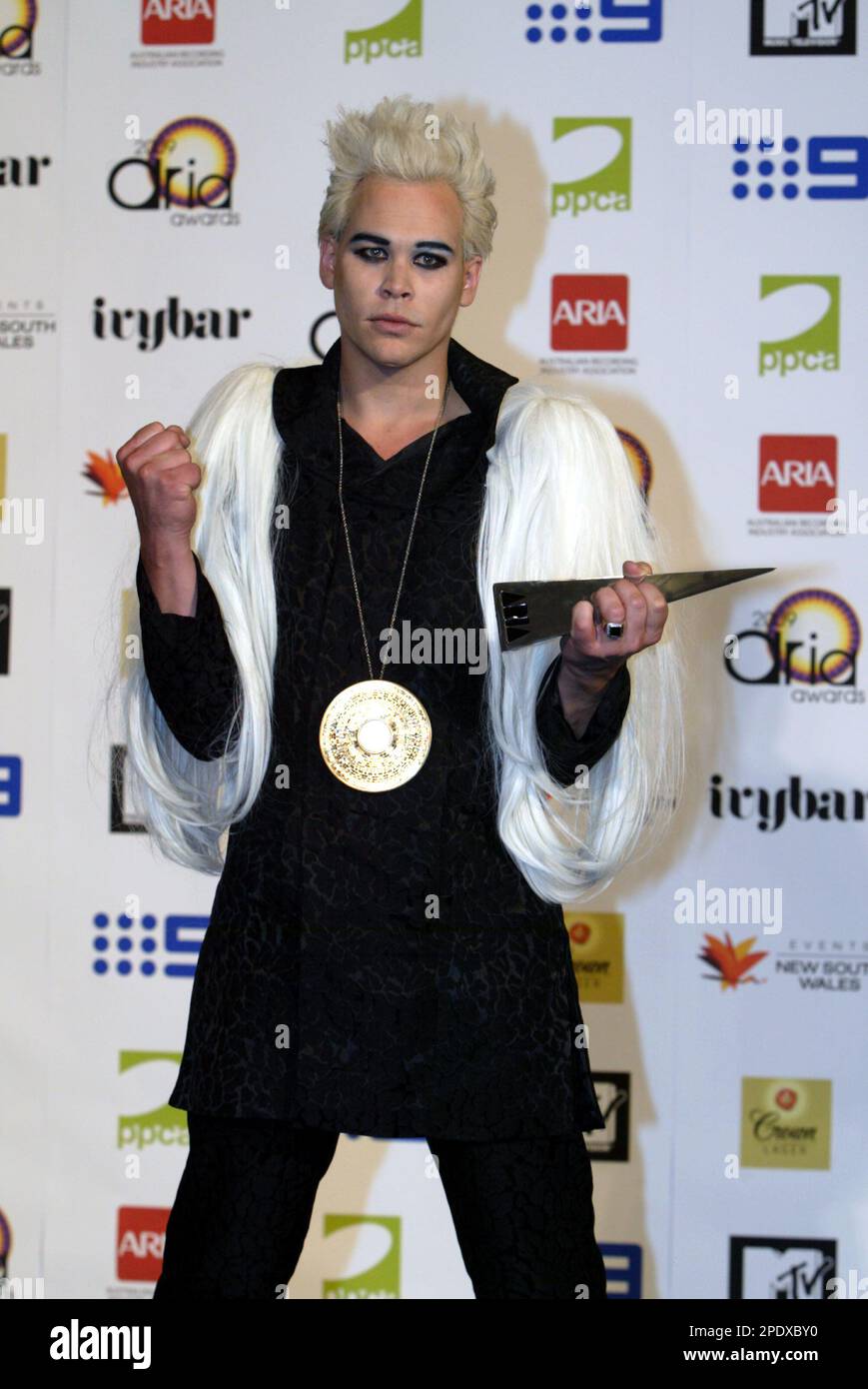 2009 aria awards hi-res stock photography and images - Alamy