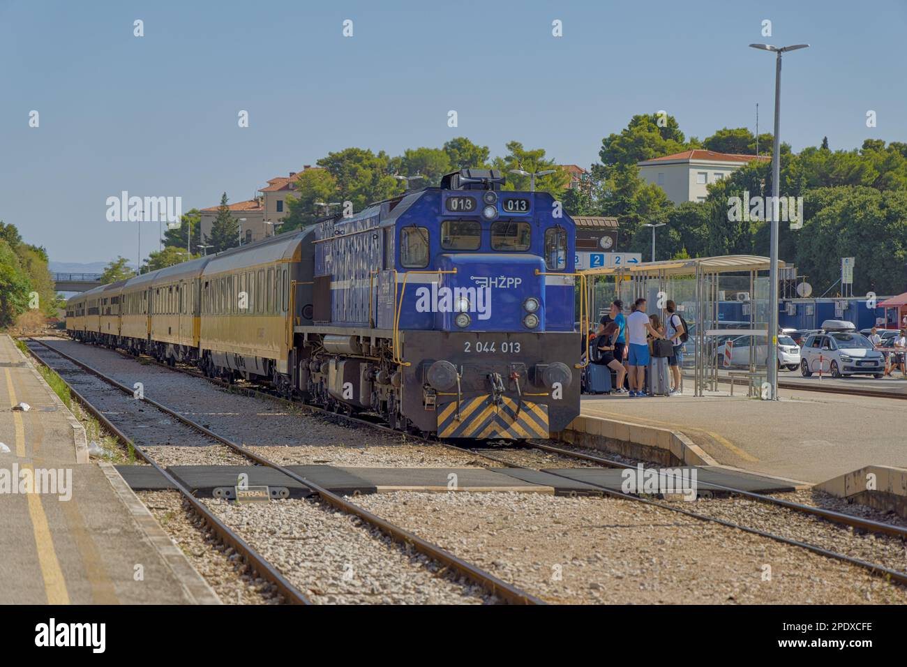 Train station Split Croatia Stock Photo - Alamy