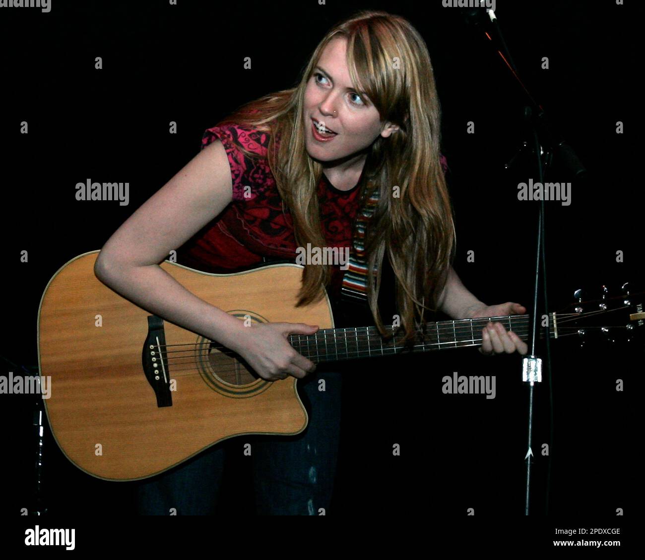 Vocalist and indie recording artist Kelly Buchanan performs with her ...