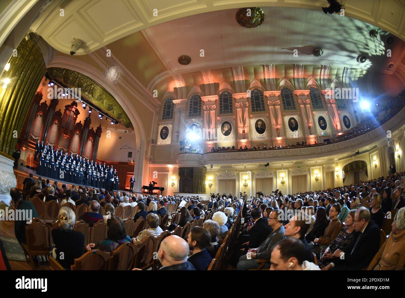 ' Moscow. Opening of the Great Lenten Choir Festival in the Great Hall ...