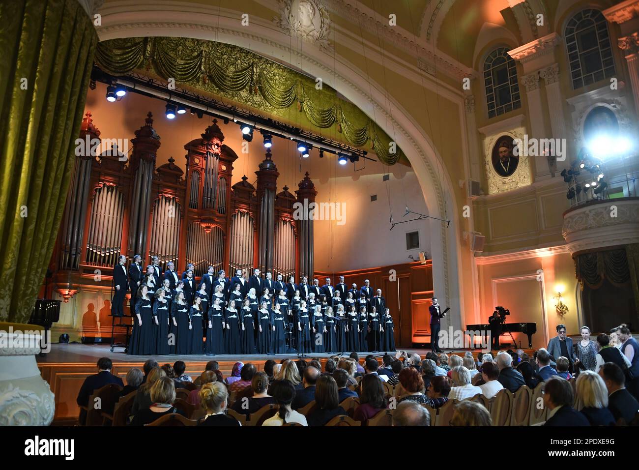 ' Moscow. Opening of the Great Lenten Choir Festival in the Great Hall ...