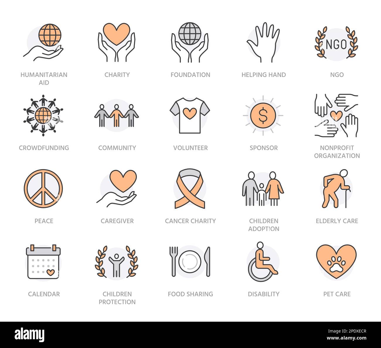 Nonprofit relief organization Stock Vector Images - Alamy